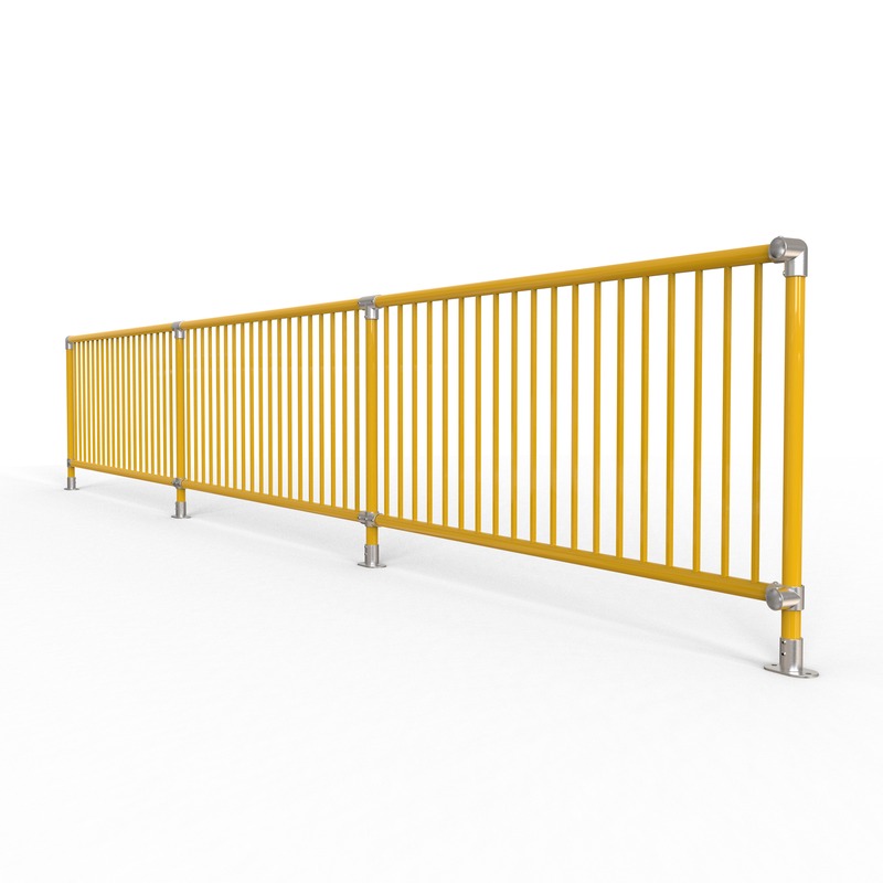 Surex Modular Pedestrian Fencing Kits (Yellow)