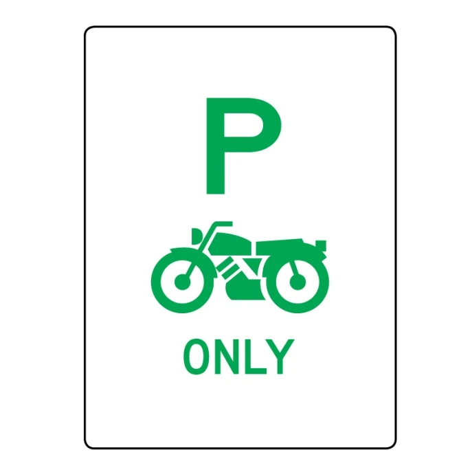 Motorcycle Parking Sign