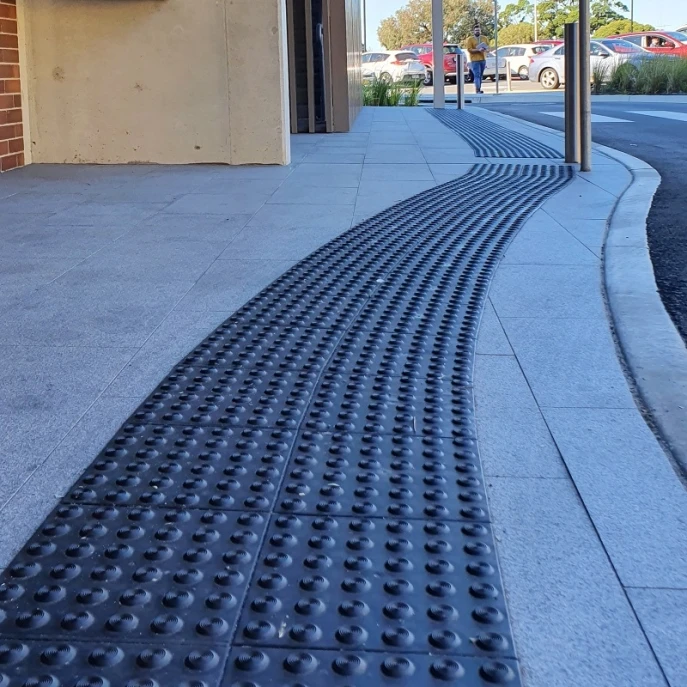 Acrylic Peel & Stick Tactiles - Hazard