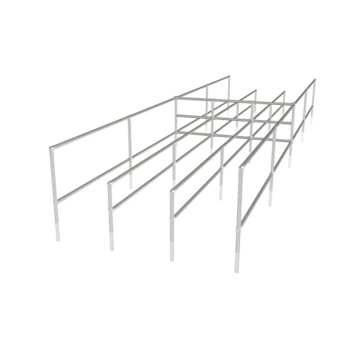 Trolley Bay Back-to-Back - Triple Bay - In-Ground