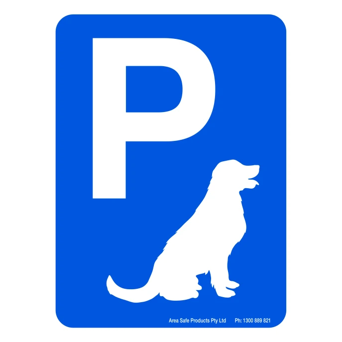 Dog Parking Sign