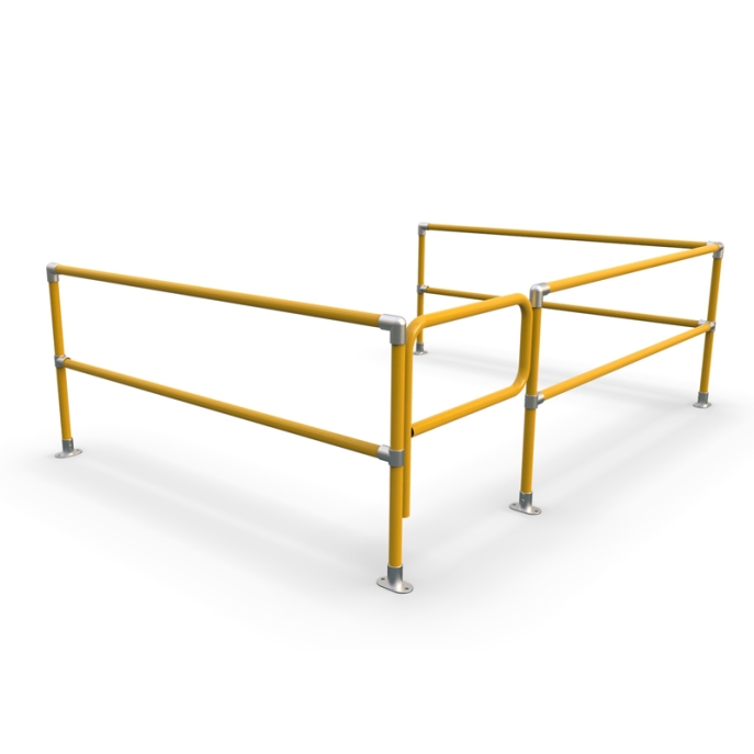 Driver Safe Zones - Modular Pedestrian Rail Kit (Pedestrian Duty)