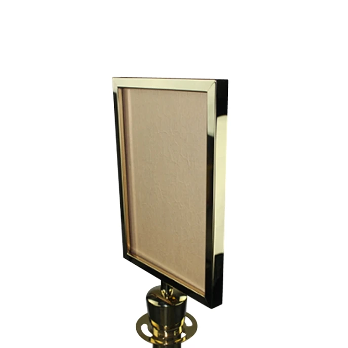 Gold Deluxe Rope Stand Barriers